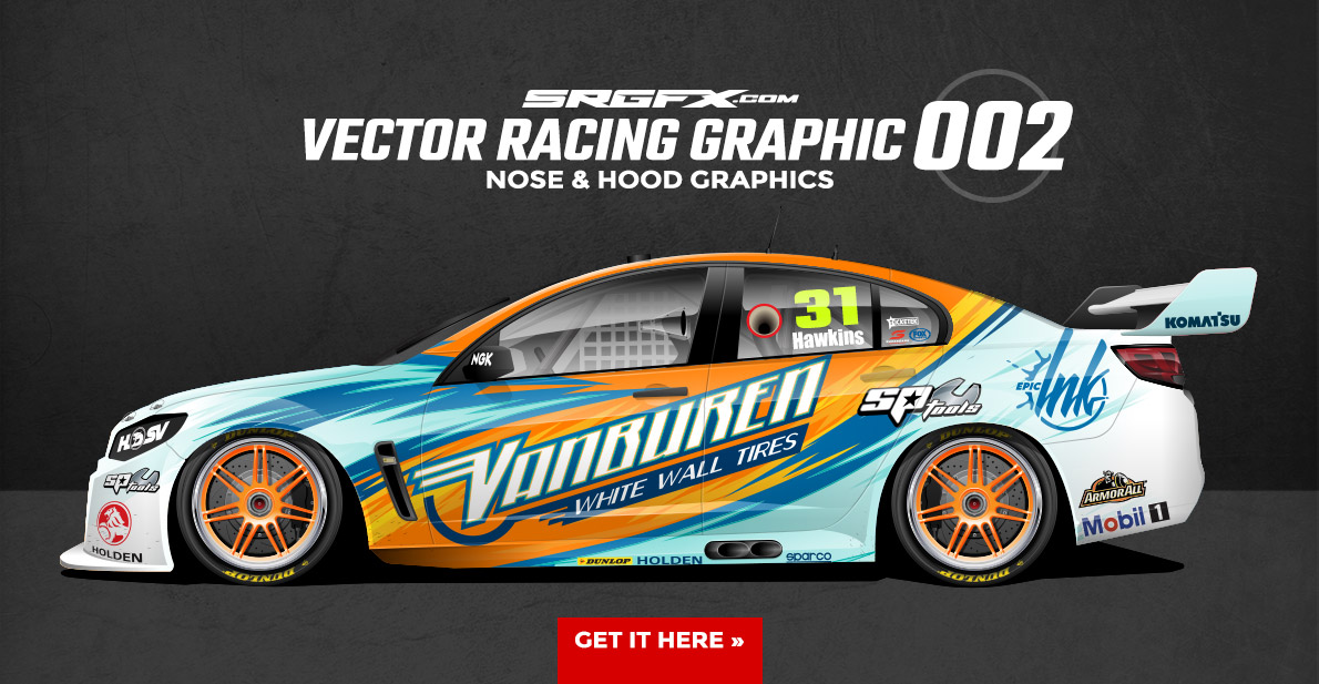Vector Racing Graphic 002 | School of Racing Graphics