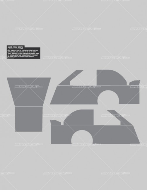 2014 Dynamic Dirt Modified Template | School of Racing Graphics