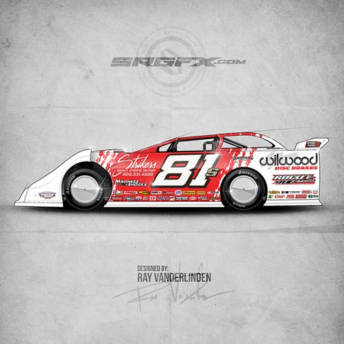 Wilwood 2016 Dirt Late Model | School of Racing Graphics