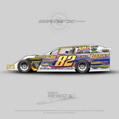 Vector Racing Number Set 18 | School of Racing Graphics
