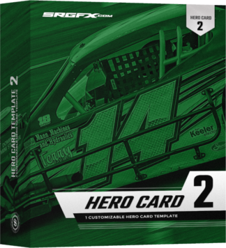 Hero Card Template 1 | School of Racing Graphics