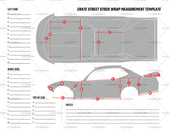 Crate Street Stock Template | School of Racing Graphics